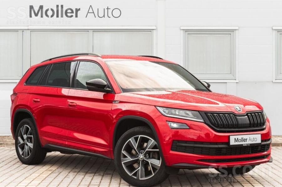 Красный Шкода Kodiaq 2021 в Вентспилс, объемом двигателя 2.00 л и пробегом 143 тыс. км за 28650 €, фото 8 на AUTOMOTO.COM.LV