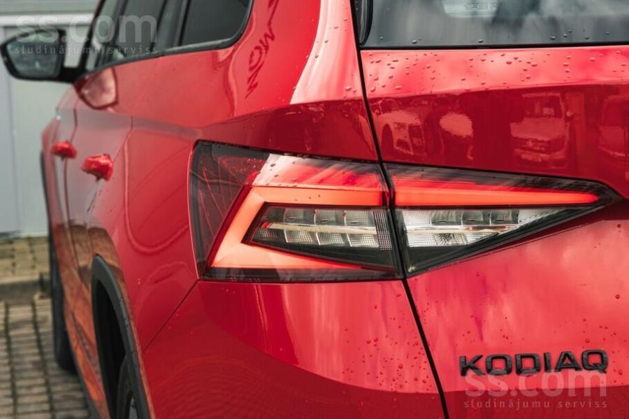 Красный Шкода Kodiaq 2021 в Вентспилс, объемом двигателя 2.00 л и пробегом 143 тыс. км за 28650 €, фото 14 на AUTOMOTO.COM.LV