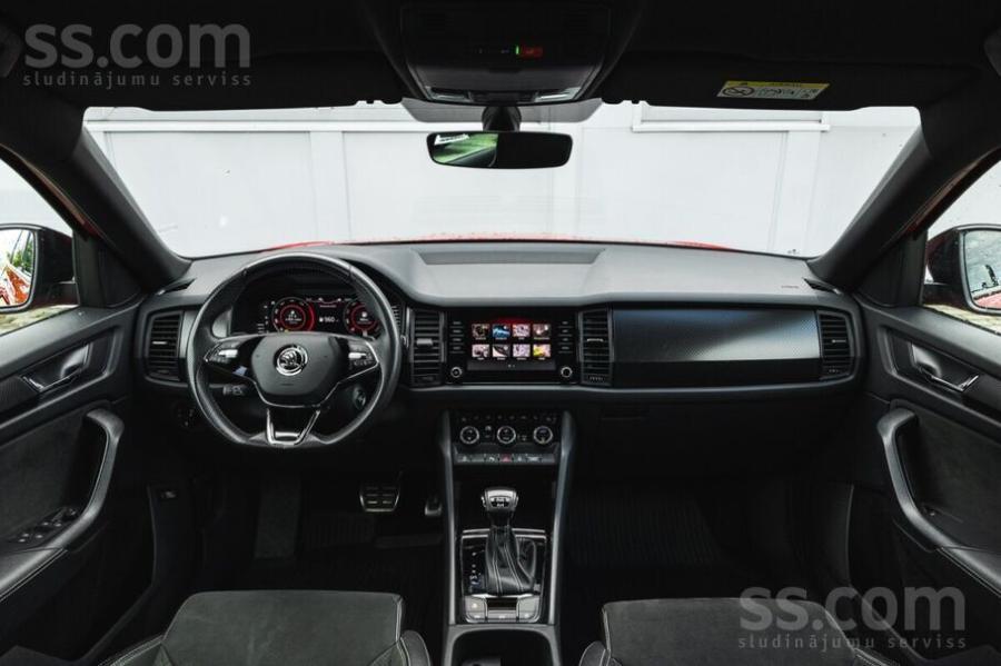Красный Шкода Kodiaq 2021 в Вентспилс, объемом двигателя 2.00 л и пробегом 143 тыс. км за 28650 €, фото 20 на AUTOMOTO.COM.LV