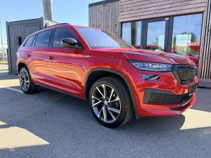 Красный Шкода Kodiaq 2022 в Вильнюс, объемом двигателя 1.97 л и пробегом 192 тыс. км за 25800 €, фото  на AUTOMOTO.COM.LV