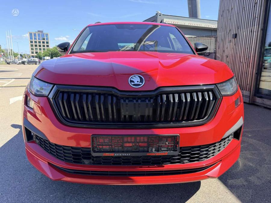 Sarkans Skoda Kodiaq 2022 Viļņa, ar dzinēja tilpumu 1.97 L un nobraukumu 192 tūkst. km par 25800 €, foto 3 vietnē AUTOMOTO.COM.LV