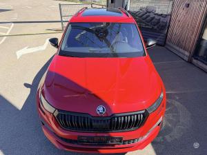 Sarkans Skoda Kodiaq 2022 Viļņa, ar dzinēja tilpumu 1.97 L un nobraukumu 192 tūkst. km par 25800 €, foto 5 vietnē AUTOMOTO.COM.LV