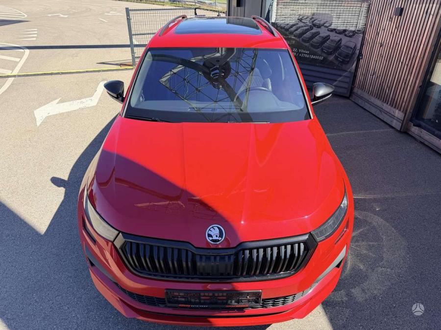 Sarkans Skoda Kodiaq 2022 Viļņa, ar dzinēja tilpumu 1.97 L un nobraukumu 192 tūkst. km par 25800 €, foto 5 vietnē AUTOMOTO.COM.LV