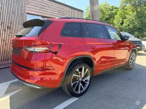 Sarkans Skoda Kodiaq 2022 Viļņa, ar dzinēja tilpumu 1.97 L un nobraukumu 192 tūkst. km par 25800 €, foto 7 vietnē AUTOMOTO.COM.LV