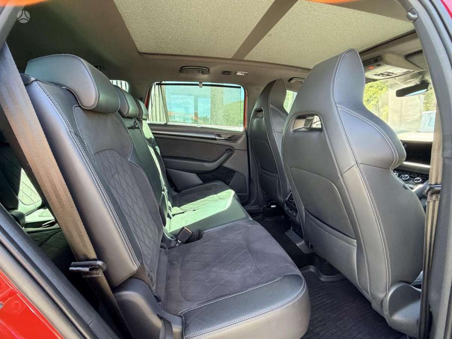 Sarkans Skoda Kodiaq 2022 Viļņa, ar dzinēja tilpumu 1.97 L un nobraukumu 192 tūkst. km par 25800 €, foto 10 vietnē AUTOMOTO.COM.LV