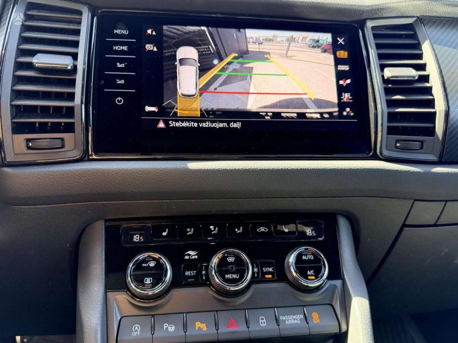 Sarkans Skoda Kodiaq 2022 Viļņa, ar dzinēja tilpumu 1.97 L un nobraukumu 192 tūkst. km par 25800 €, foto 13 vietnē AUTOMOTO.COM.LV