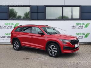 Красный Шкода Kodiaq 2022 в Рига, объемом двигателя 2.00 л и пробегом 101 тыс. км за 30900 €, фото 3 на AUTOMOTO.COM.LV