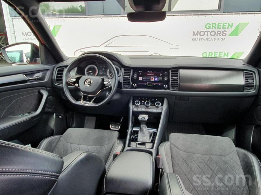 Красный Шкода Kodiaq 2022 в Рига, объемом двигателя 2.00 л и пробегом 101 тыс. км за 30900 €, фото 8 на AUTOMOTO.COM.LV