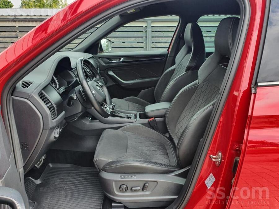 Красный Шкода Kodiaq 2022 в Рига, объемом двигателя 2.00 л и пробегом 101 тыс. км за 30900 €, фото 9 на AUTOMOTO.COM.LV