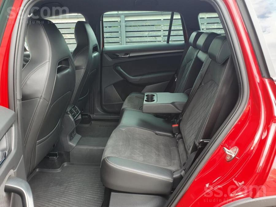 Красный Шкода Kodiaq 2022 в Рига, объемом двигателя 2.00 л и пробегом 101 тыс. км за 30900 €, фото 10 на AUTOMOTO.COM.LV