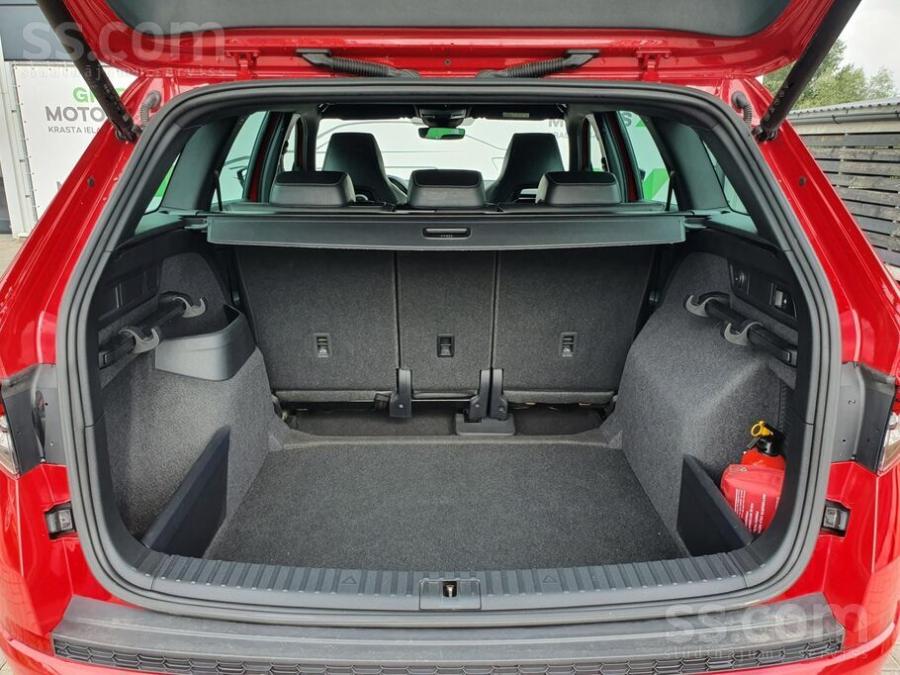 Красный Шкода Kodiaq 2022 в Рига, объемом двигателя 2.00 л и пробегом 101 тыс. км за 30900 €, фото 11 на AUTOMOTO.COM.LV