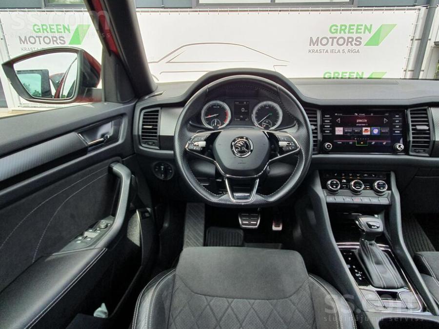 Красный Шкода Kodiaq 2022 в Рига, объемом двигателя 2.00 л и пробегом 101 тыс. км за 30900 €, фото 14 на AUTOMOTO.COM.LV
