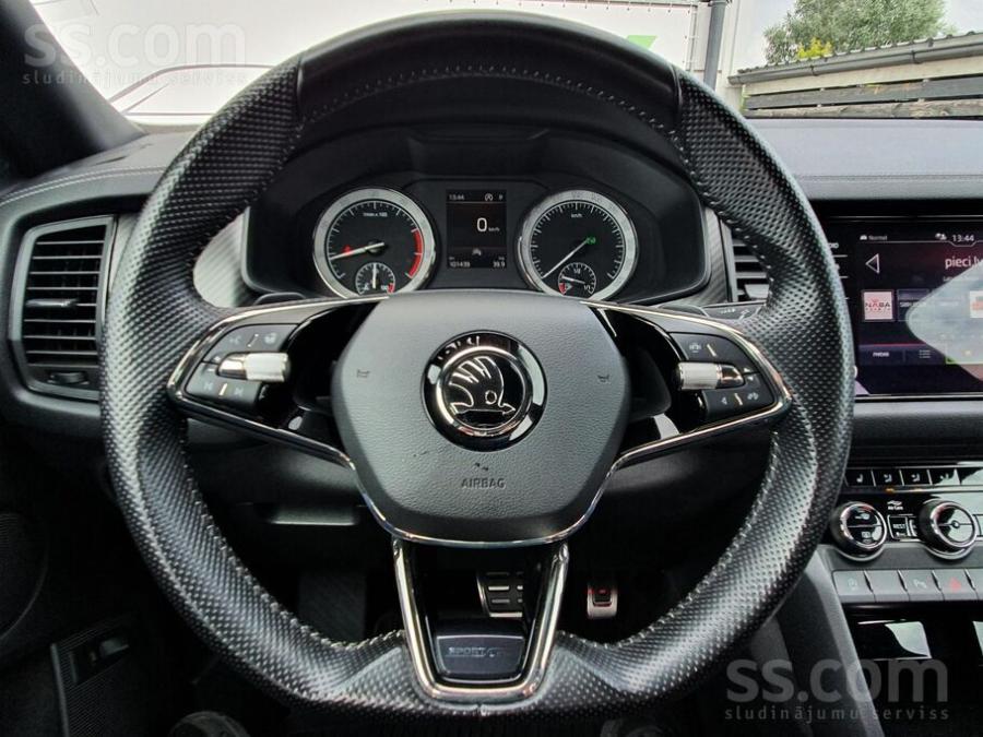 Красный Шкода Kodiaq 2022 в Рига, объемом двигателя 2.00 л и пробегом 101 тыс. км за 30900 €, фото 15 на AUTOMOTO.COM.LV