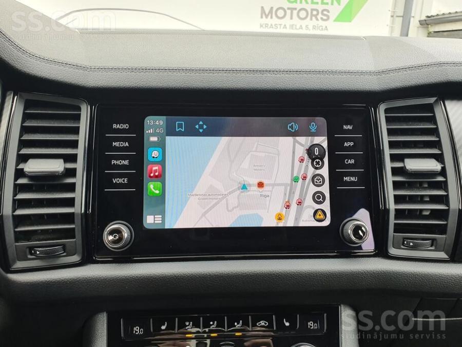 Красный Шкода Kodiaq 2022 в Рига, объемом двигателя 2.00 л и пробегом 101 тыс. км за 30900 €, фото 22 на AUTOMOTO.COM.LV