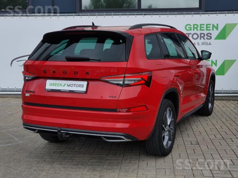 Красный Шкода Kodiaq 2022 в Рига, объемом двигателя 2.00 л и пробегом 101 тыс. км за 30900 €, фото 35 на AUTOMOTO.COM.LV