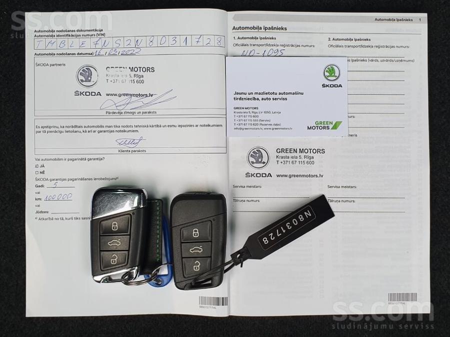 Красный Шкода Kodiaq 2022 в Рига, объемом двигателя 2.00 л и пробегом 101 тыс. км за 30900 €, фото 36 на AUTOMOTO.COM.LV
