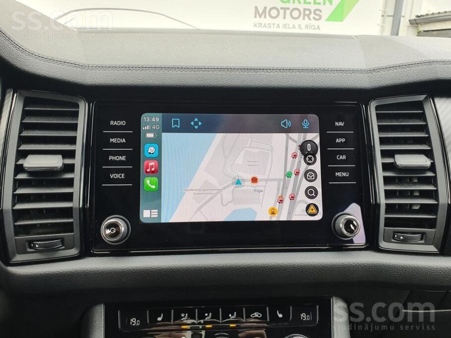 Красный Шкода Kodiaq 2022 в Рига, объемом двигателя 2.00 л и пробегом 101 тыс. км за 28900 €, фото 21 на AUTOMOTO.COM.LV