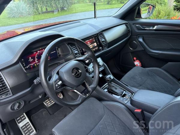 Красный Шкода Kodiaq 2022 в Валмиера, объемом двигателя 2.00 л и пробегом 73 тыс. км за 30500 €, фото 8 на AUTOMOTO.COM.LV