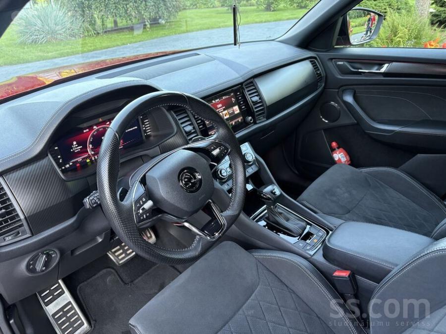 Красный Шкода Kodiaq 2022 в Валмиера, объемом двигателя 2.00 л и пробегом 73 тыс. км за 30500 €, фото 9 на AUTOMOTO.COM.LV