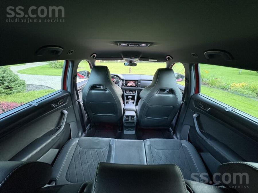 Красный Шкода Kodiaq 2022 в Валмиера, объемом двигателя 2.00 л и пробегом 73 тыс. км за 30500 €, фото 12 на AUTOMOTO.COM.LV