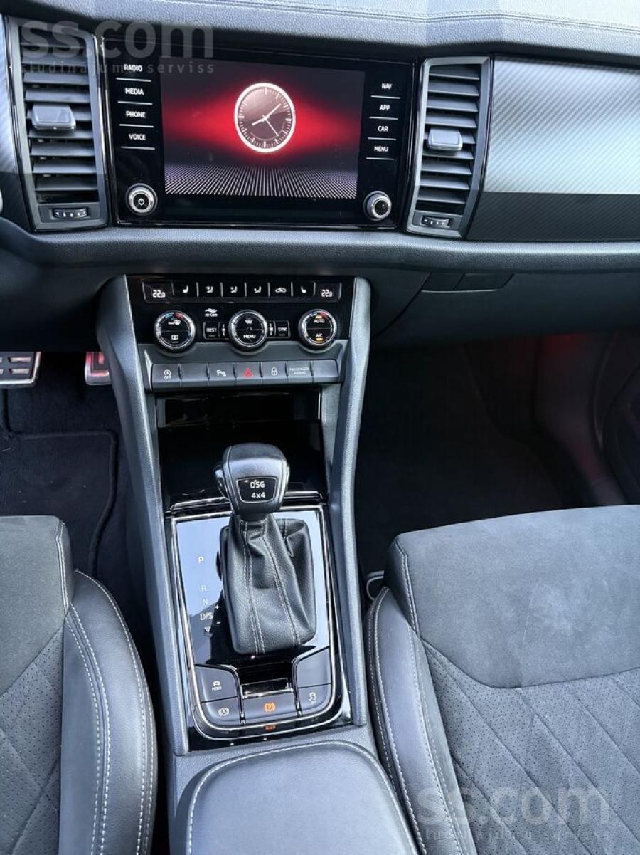 Красный Шкода Kodiaq 2022 в Валмиера, объемом двигателя 2.00 л и пробегом 73 тыс. км за 30500 €, фото 14 на AUTOMOTO.COM.LV
