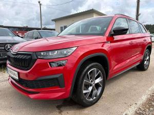 Красный Шкода Kodiaq 2022 в Вильнюс, объемом двигателя 1.97 л и пробегом 108 тыс. км за 29500 €, фото  на AUTOMOTO.COM.LV