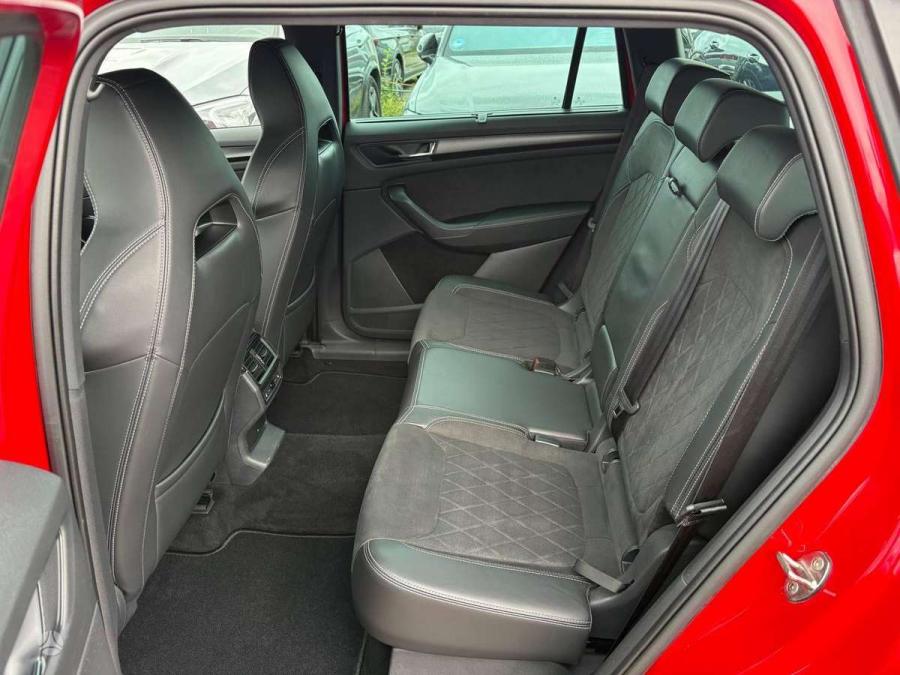Sarkans Skoda Kodiaq 2022 Viļņa, ar dzinēja tilpumu 1.97 L un nobraukumu 108 tūkst. km par 29500 €, foto 18 vietnē AUTOMOTO.COM.LV
