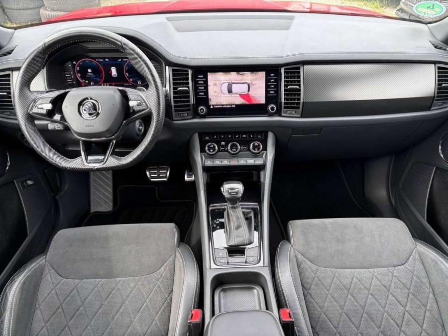 Sarkans Skoda Kodiaq 2022 Viļņa, ar dzinēja tilpumu 1.97 L un nobraukumu 108 tūkst. km par 29500 €, foto 23 vietnē AUTOMOTO.COM.LV