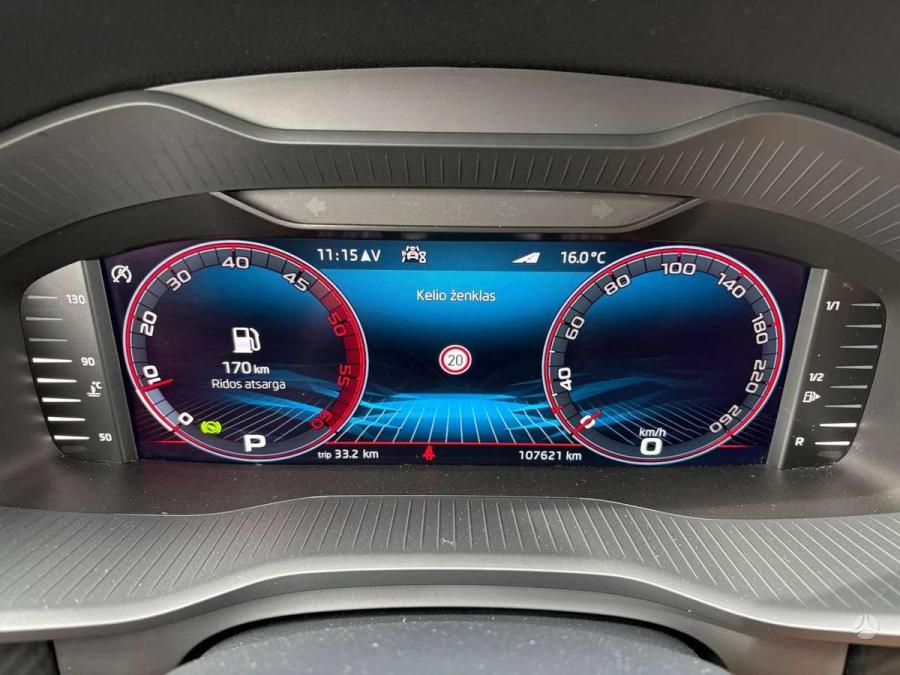 Sarkans Skoda Kodiaq 2022 Viļņa, ar dzinēja tilpumu 1.97 L un nobraukumu 108 tūkst. km par 29500 €, foto 24 vietnē AUTOMOTO.COM.LV