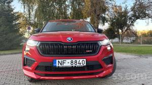Red Skoda Kodiaq 2022 in Riga, with an engine capacity of 2.00 L and mileage of 95 thousand km for 34900 €, photo 3 on AUTOMOTO.COM.LV