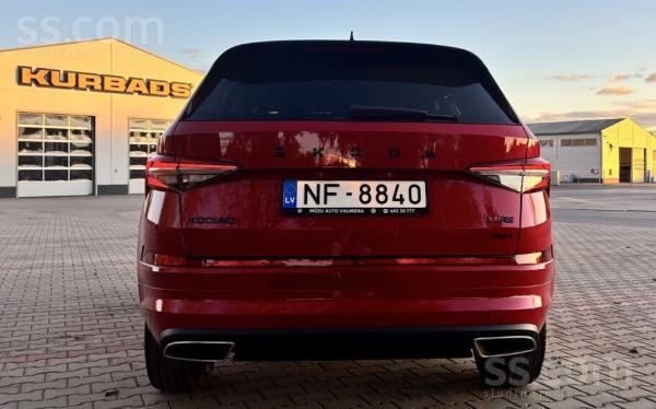 Sarkans Skoda Kodiaq 2022 Rīga, ar dzinēja tilpumu 2.00 L un nobraukumu 95 tūkst. km par 34900 €, foto 6 vietnē AUTOMOTO.COM.LV