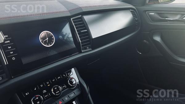 Sarkans Skoda Kodiaq 2022 Rīga, ar dzinēja tilpumu 2.00 L un nobraukumu 95 tūkst. km par 34900 €, foto 9 vietnē AUTOMOTO.COM.LV