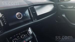 Red Skoda Kodiaq 2022 in Riga, with an engine capacity of 2.00 L and mileage of 95 thousand km for 34900 €, photo 9 on AUTOMOTO.COM.LV