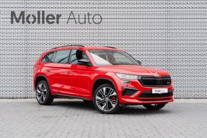 Sarkans Skoda Kodiaq 2022 Mārupe, ar dzinēja tilpumu 2.00 L un nobraukumu 97 tūkst. km par 32450 €, foto 3 vietnē AUTOMOTO.COM.LV