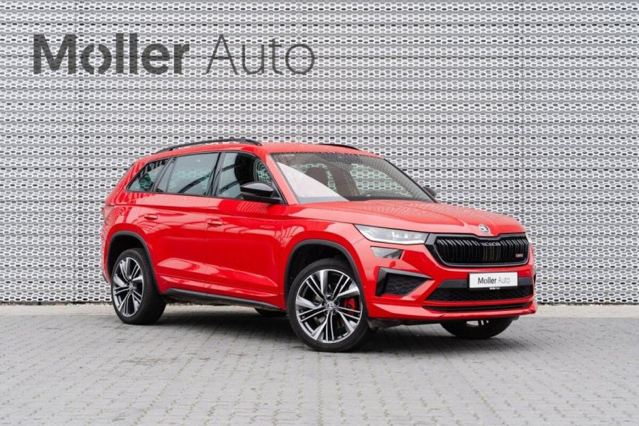 Sarkans Skoda Kodiaq 2022 Mārupe, ar dzinēja tilpumu 2.00 L un nobraukumu 97 tūkst. km par 32450 €, foto 3 vietnē AUTOMOTO.COM.LV