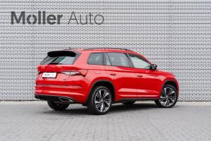 Sarkans Skoda Kodiaq 2022 Mārupe, ar dzinēja tilpumu 2.00 L un nobraukumu 97 tūkst. km par 32450 €, foto 5 vietnē AUTOMOTO.COM.LV