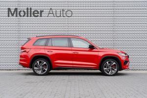 Sarkans Skoda Kodiaq 2022 Mārupe, ar dzinēja tilpumu 2.00 L un nobraukumu 97 tūkst. km par 32450 €, foto 6 vietnē AUTOMOTO.COM.LV