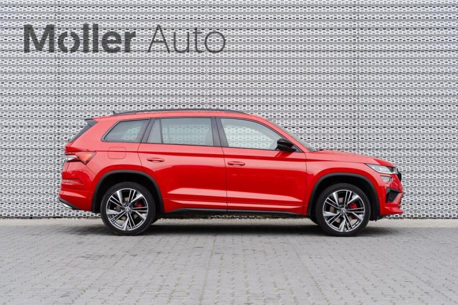 Sarkans Skoda Kodiaq 2022 Mārupe, ar dzinēja tilpumu 2.00 L un nobraukumu 97 tūkst. km par 32450 €, foto 6 vietnē AUTOMOTO.COM.LV