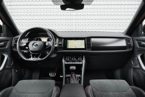 Sarkans Skoda Kodiaq 2022 Mārupe, ar dzinēja tilpumu 2.00 L un nobraukumu 97 tūkst. km par 32450 €, foto 7 vietnē AUTOMOTO.COM.LV