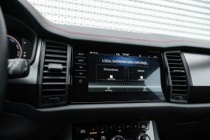 Sarkans Skoda Kodiaq 2022 Mārupe, ar dzinēja tilpumu 2.00 L un nobraukumu 97 tūkst. km par 32450 €, foto 23 vietnē AUTOMOTO.COM.LV