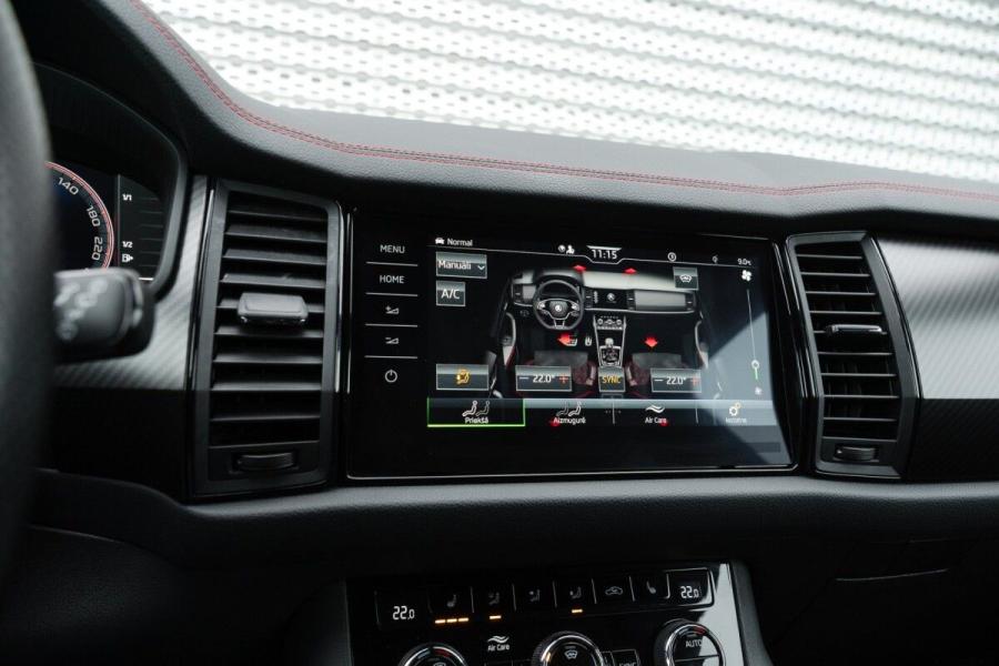 Sarkans Skoda Kodiaq 2022 Mārupe, ar dzinēja tilpumu 2.00 L un nobraukumu 97 tūkst. km par 32450 €, foto 24 vietnē AUTOMOTO.COM.LV