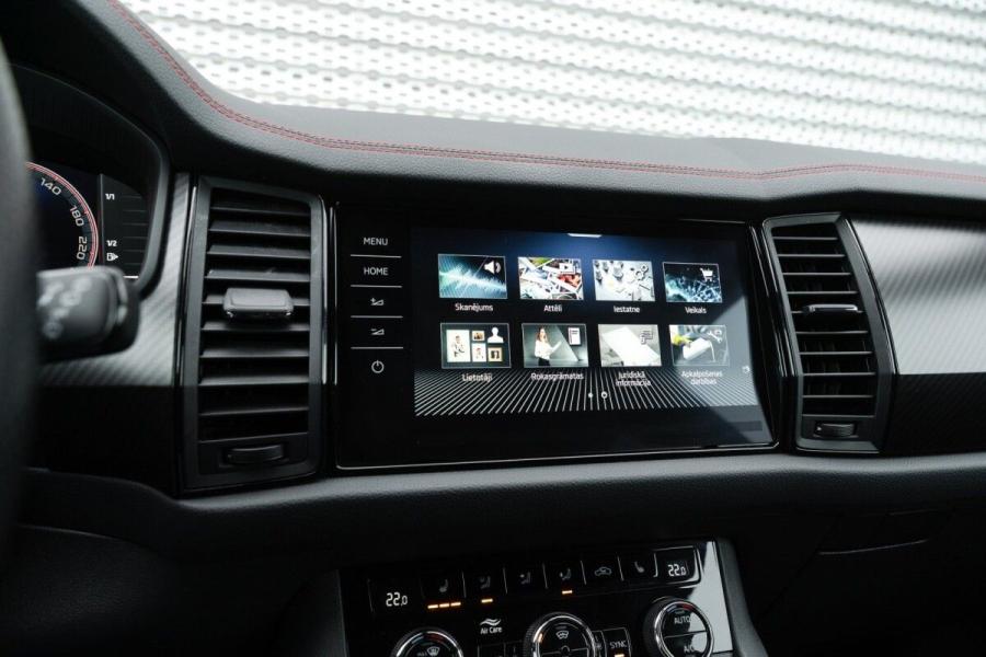 Sarkans Skoda Kodiaq 2022 Mārupe, ar dzinēja tilpumu 2.00 L un nobraukumu 97 tūkst. km par 32450 €, foto 27 vietnē AUTOMOTO.COM.LV