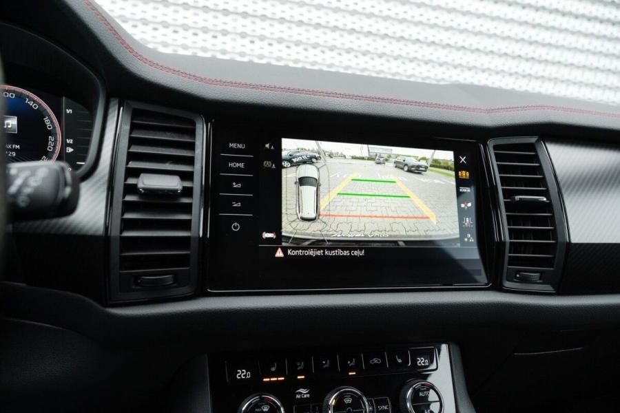 Sarkans Skoda Kodiaq 2022 Mārupe, ar dzinēja tilpumu 2.00 L un nobraukumu 97 tūkst. km par 32450 €, foto 29 vietnē AUTOMOTO.COM.LV