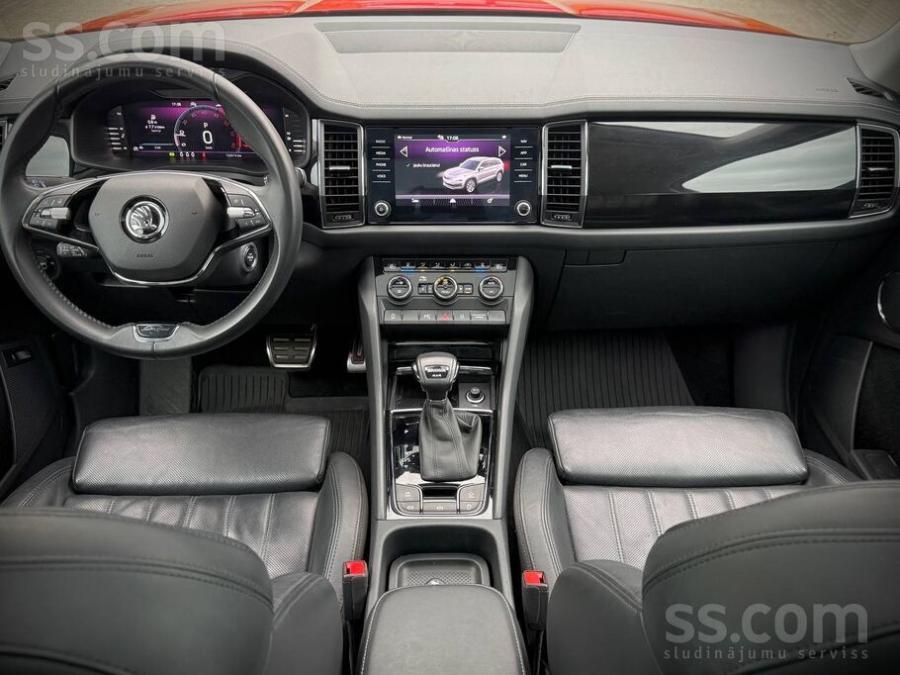 Красный Шкода Kodiaq 2023 в Рига, объемом двигателя 2.00 л и пробегом 127 тыс. км за 30500 €, фото 15 на AUTOMOTO.COM.LV