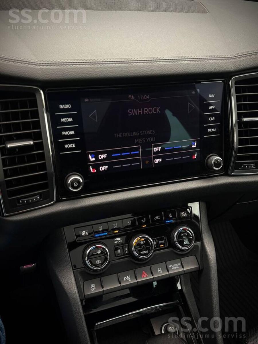 Красный Шкода Kodiaq 2023 в Рига, объемом двигателя 2.00 л и пробегом 127 тыс. км за 30500 €, фото 24 на AUTOMOTO.COM.LV