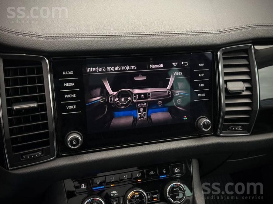 Красный Шкода Kodiaq 2023 в Рига, объемом двигателя 2.00 л и пробегом 127 тыс. км за 30500 €, фото 25 на AUTOMOTO.COM.LV