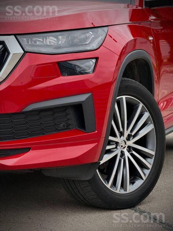 Sarkans Skoda Kodiaq 2023 Rīga, ar dzinēja tilpumu 2.00 L un nobraukumu 127 tūkst. km par 29950 €, foto 7 vietnē AUTOMOTO.COM.LV