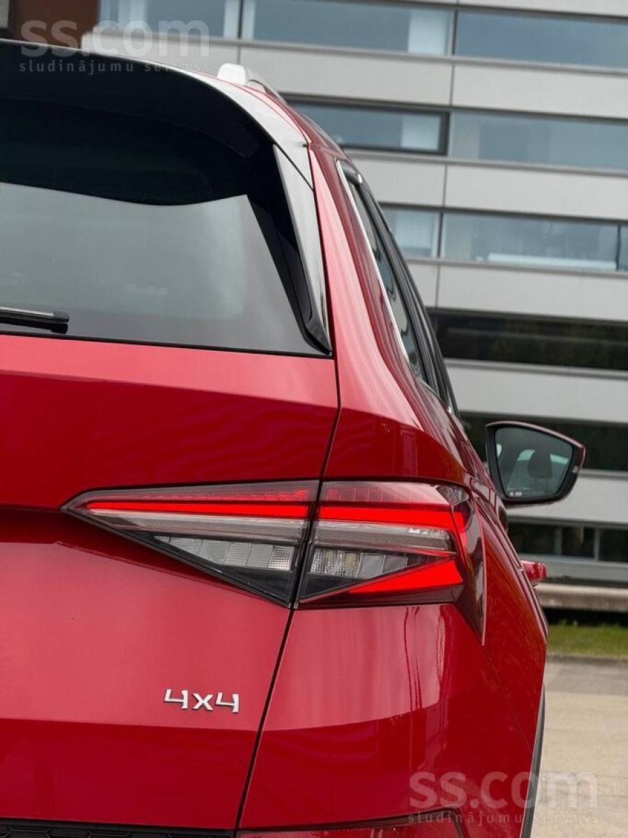 Красный Шкода Kodiaq 2023 в Рига, объемом двигателя 2.00 л и пробегом 127 тыс. км за 29950 €, фото 9 на AUTOMOTO.COM.LV