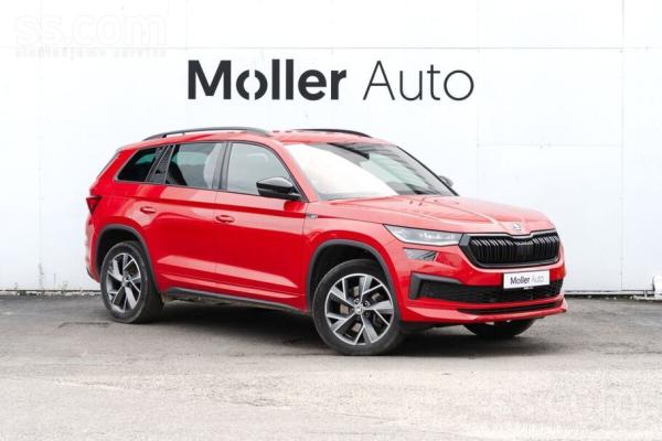 Sarkans Skoda Kodiaq 2023 Rīga, ar dzinēja tilpumu 2.00 L un nobraukumu 73 tūkst. km par 33450 €, foto 2 vietnē AUTOMOTO.COM.LV