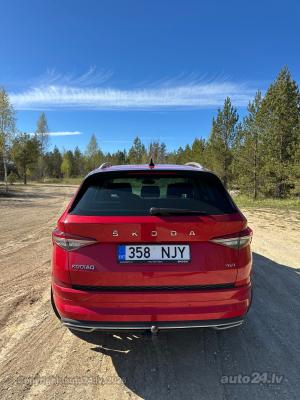 Red Skoda Kodiaq 2023 in Tallinn, with an engine capacity of 2.00 L and mileage of 95 thousand km for 35000 €, photo 6 on AUTOMOTO.COM.LV